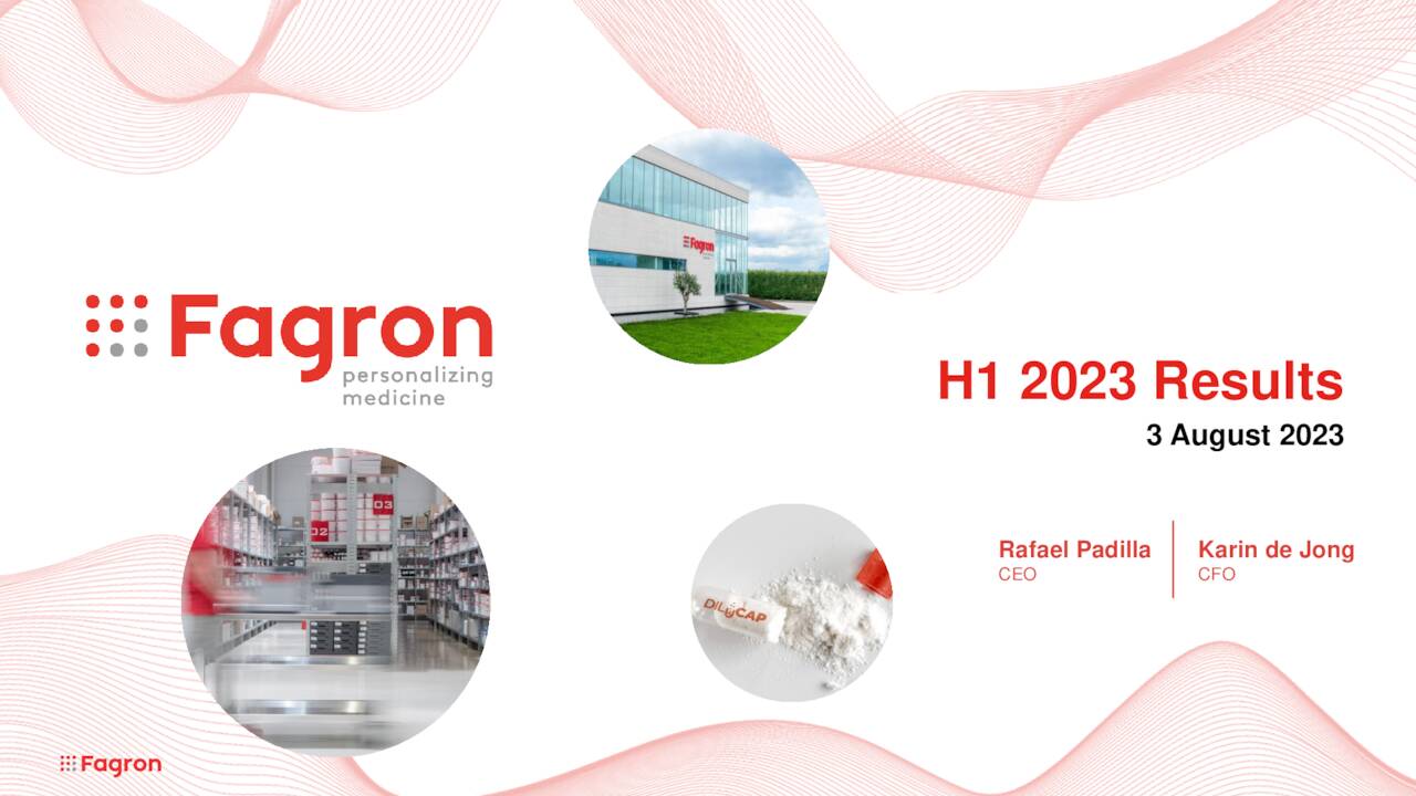 Fagron NV 2023 Q2 - Results - Earnings Call Presentation (OTCMKTS:ARSUF) | Seeking Alpha