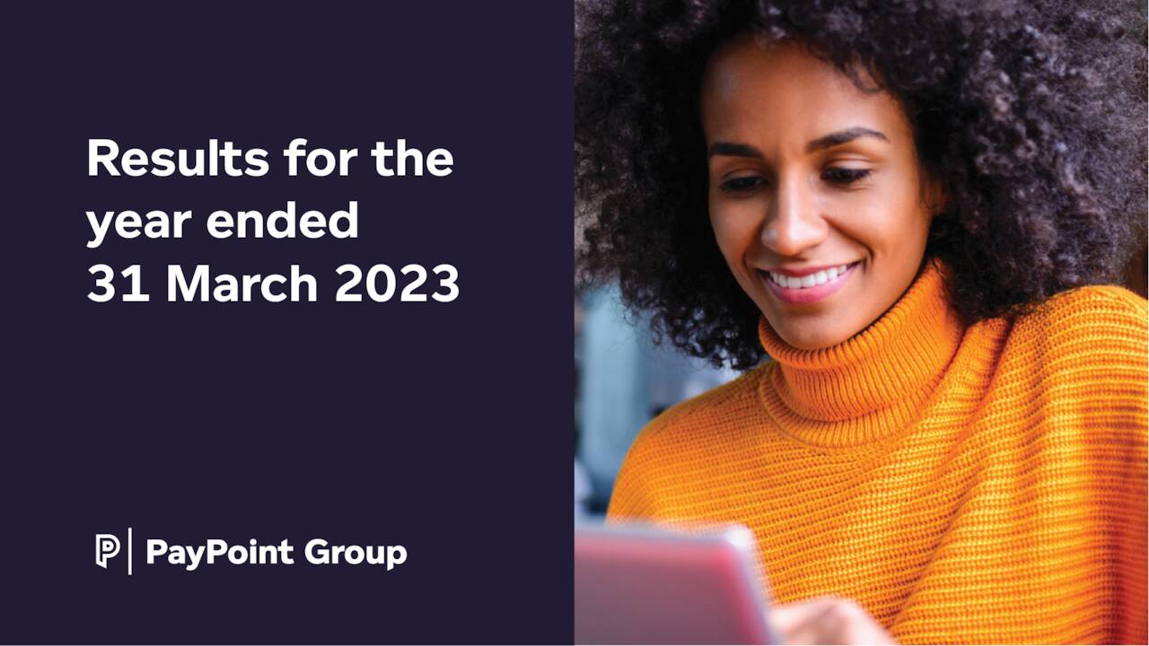 PayPoint plc 2023 Q4 - Results - Earnings Call Presentation (OTCMKTS:PYPTF) | Seeking Alpha