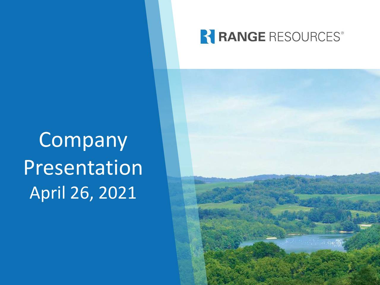 Range Resources Corporation 2021 Q1 - Results - Earnings Call ...