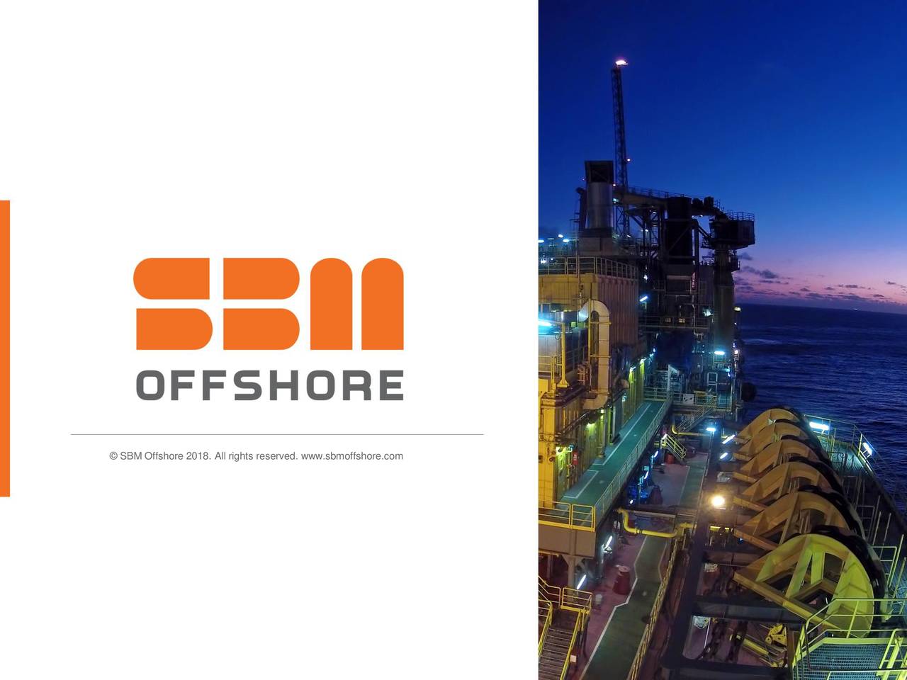 SBM Offshore NV 2018 Q2 - Results - Earnings Call Slides (OTCMKTS:SBFFF ...