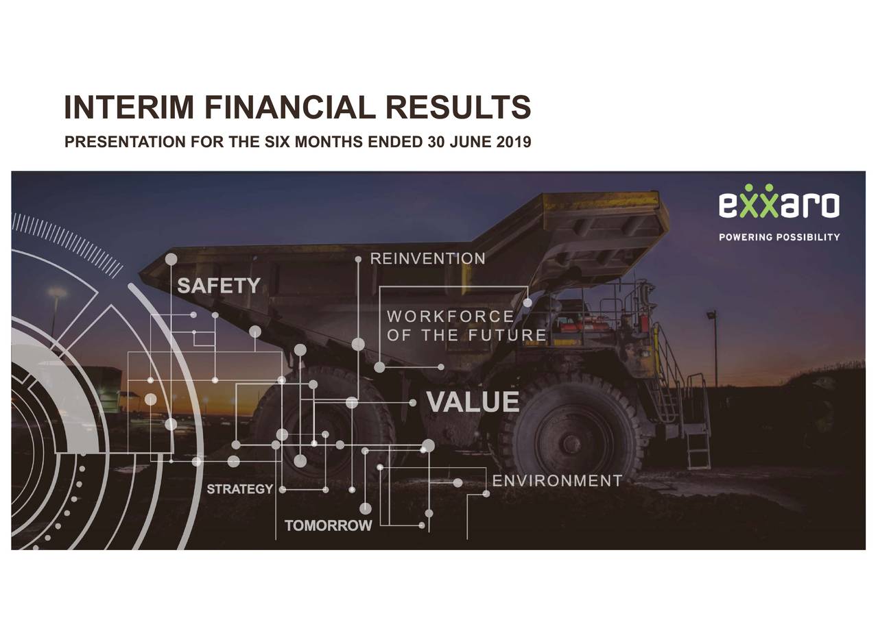 Exxaro Resources Limited 2019 Q2 - Results - Earnings Call Slides (OTCMKTS:EXXAY-DEFUNCT-16429 ...