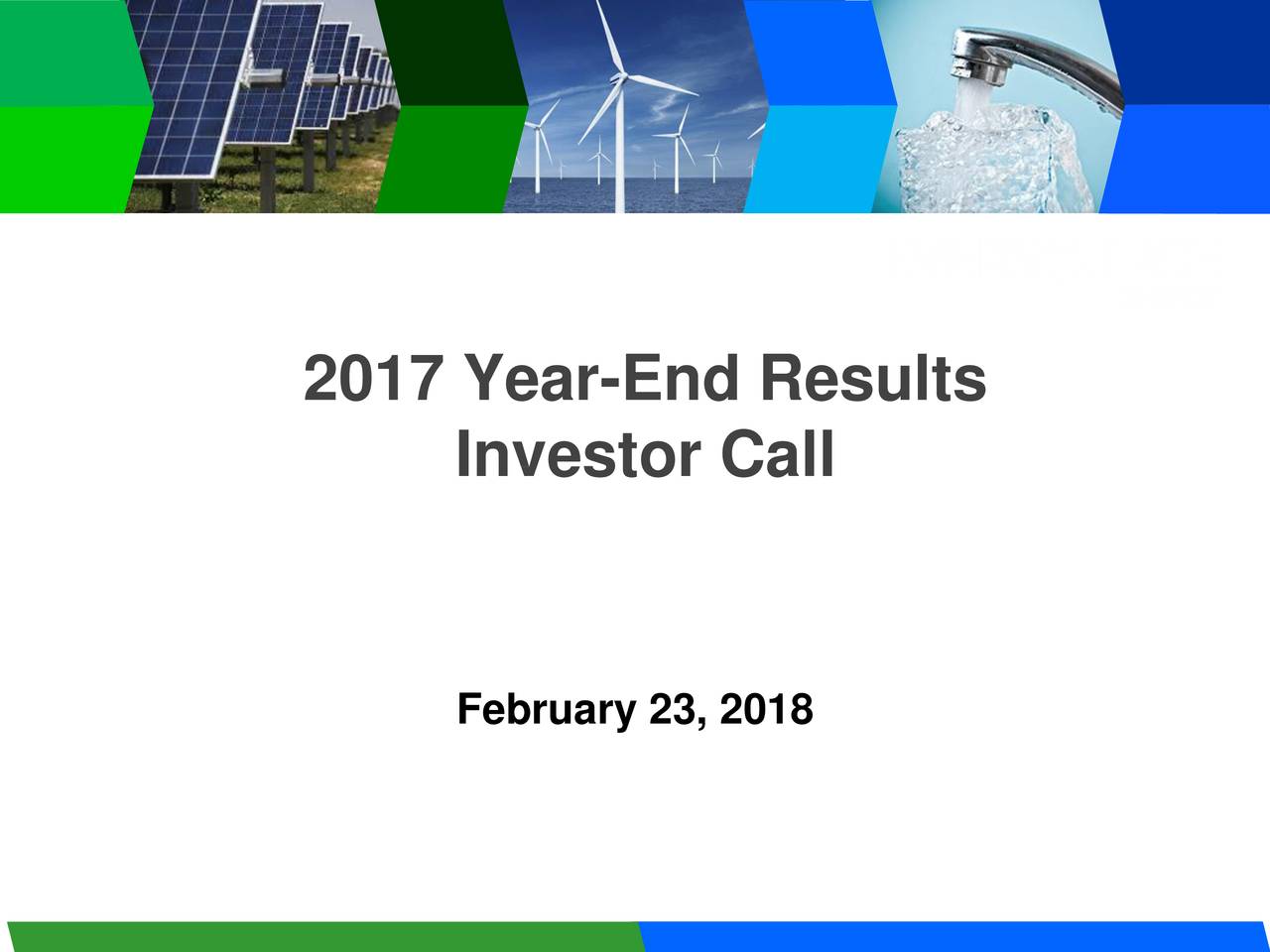 Eversource Energy 2017 Q4 - Results - Earnings Call Slides (NYSE:ES) | Seeking Alpha