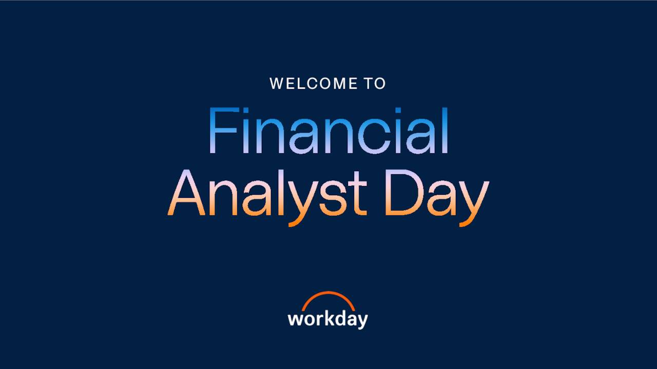 Workday, Inc. (WDAY) Analyst/Investor Day - Slideshow (NASDAQ:WDAY ...