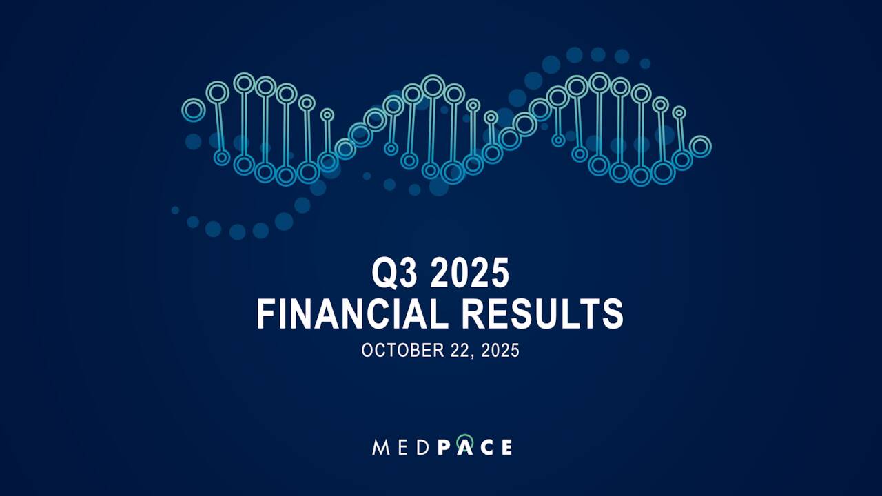 Medpace Holdings, Inc. 2025 Q3 - Results - Earnings Call Presentation ...