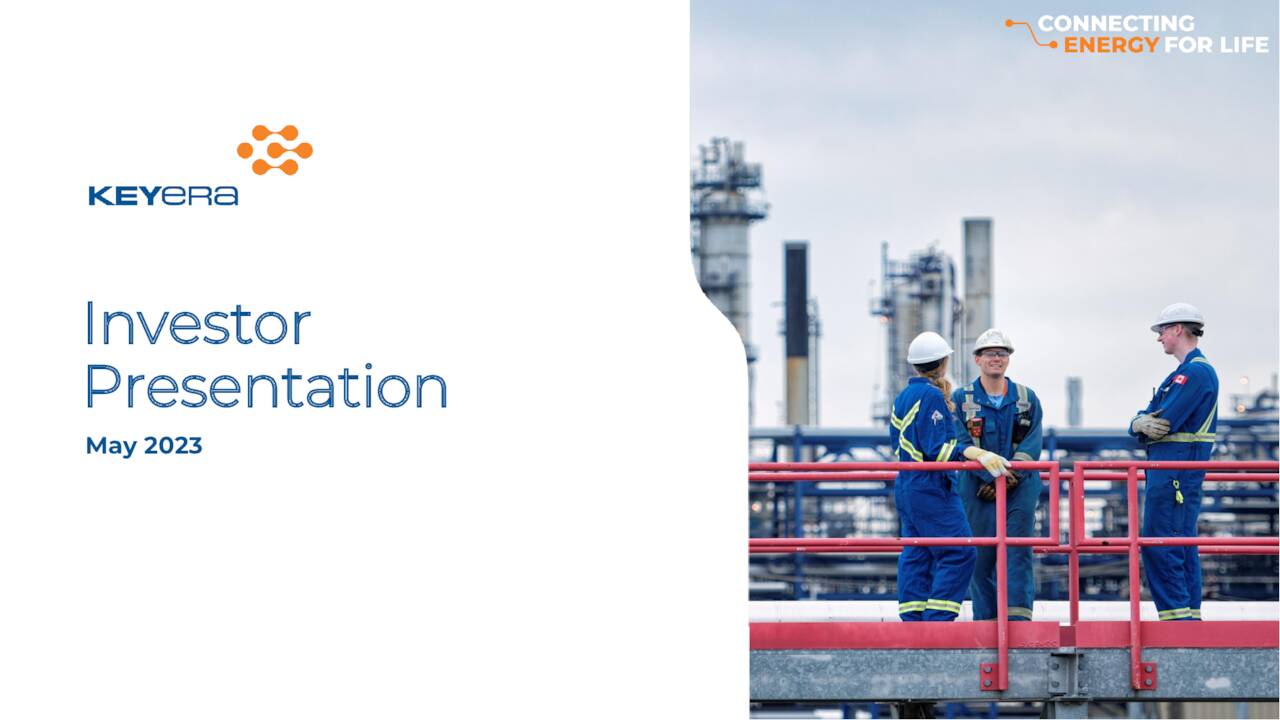 Keyera Corp. 2023 Q1 - Results - Earnings Call Presentation (OTCMKTS ...