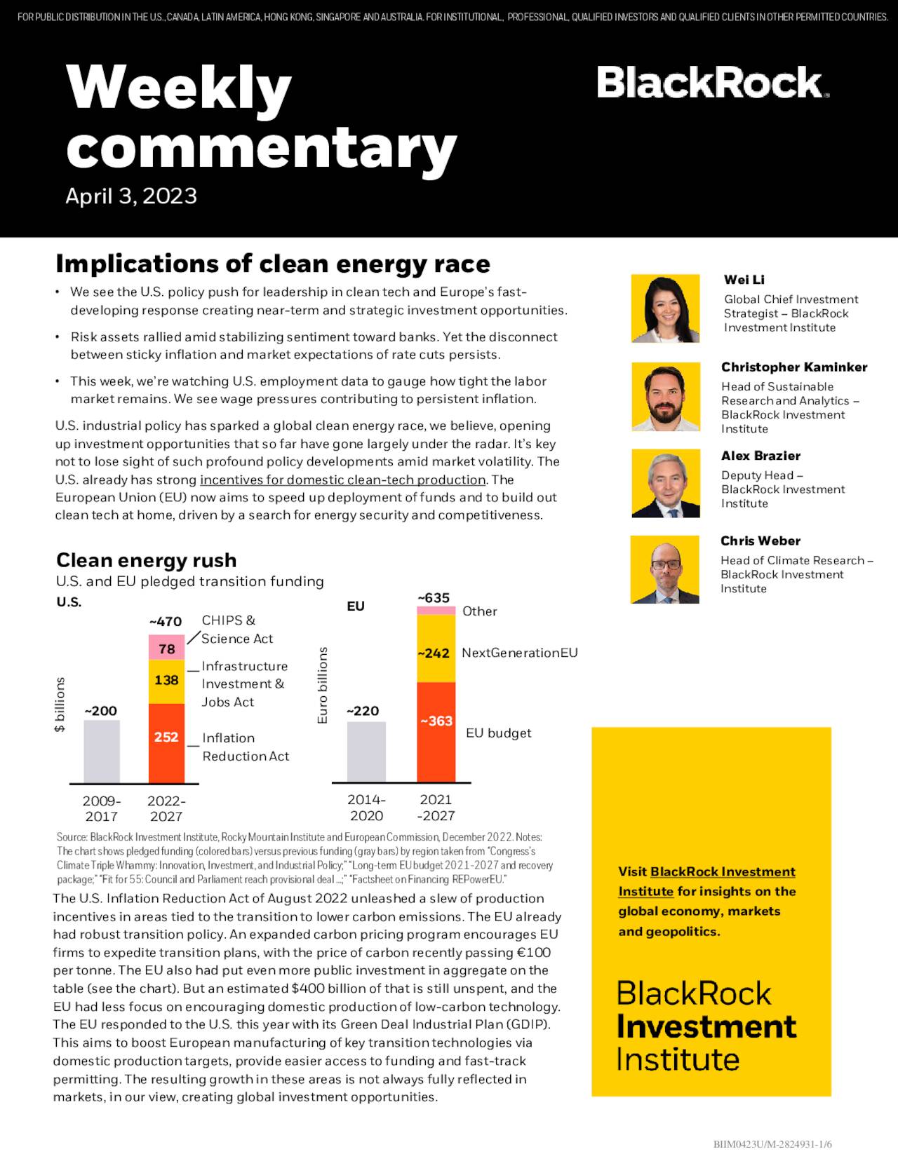 Implications Of Clean Energy Race | Seeking Alpha