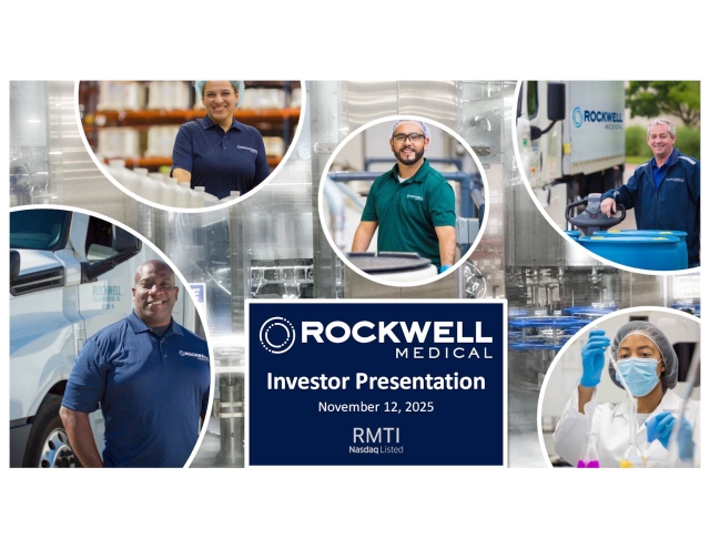 Rockwell Medical, Inc. 2025 Q3 - Results - Earnings Call Presentation ...