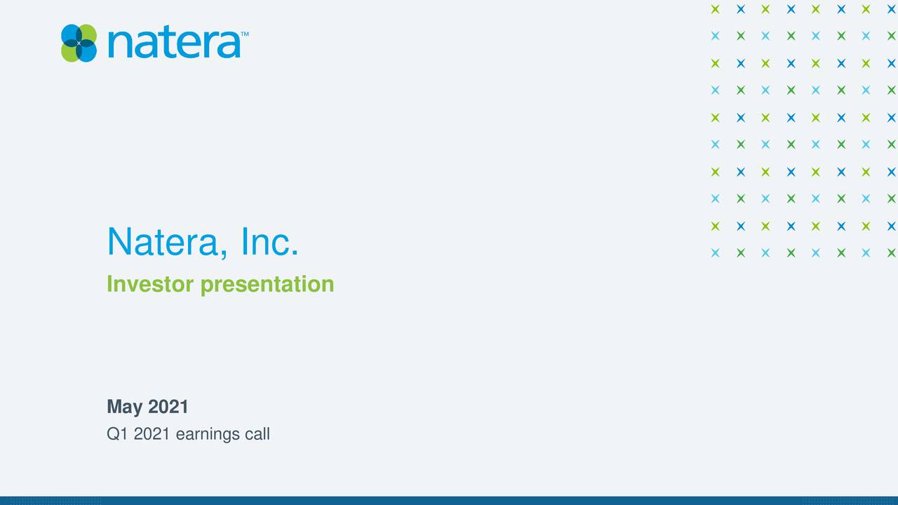 Natera Inc 2021 Q1 Results Earnings Call Presentation NASDAQ natera-inc-2021-q1-results-earnings-call-presentation-nasdaq