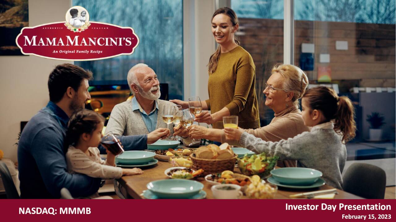MamaMancini's Holdings, Inc. (MMMB) Virtual Investor Day Presentation ...