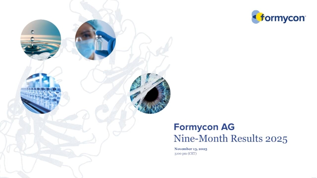 Formycon AG 2025 Q3 - Results - Earnings Call Presentation (OTCMKTS ...