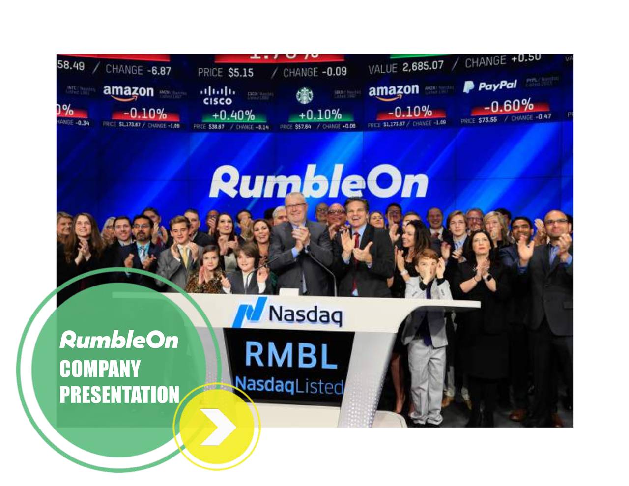 RumbleON (RMBL) Presents At 20th Annual ICR Investor Conference - Slideshow (NASDAQ:RMBL ...