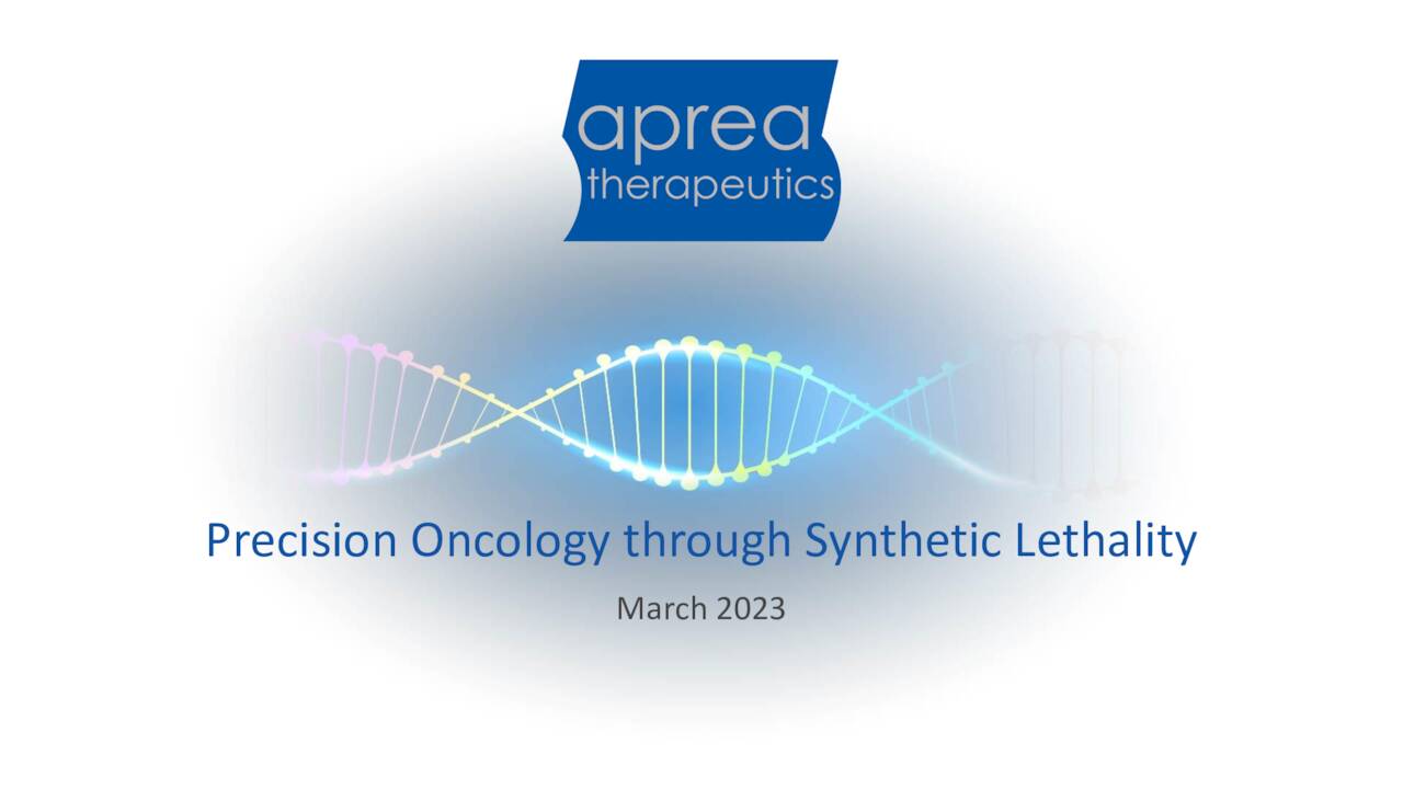 Aprea Therapeutics (APRE) Investor Presentation - Slideshow (NASDAQ ...
