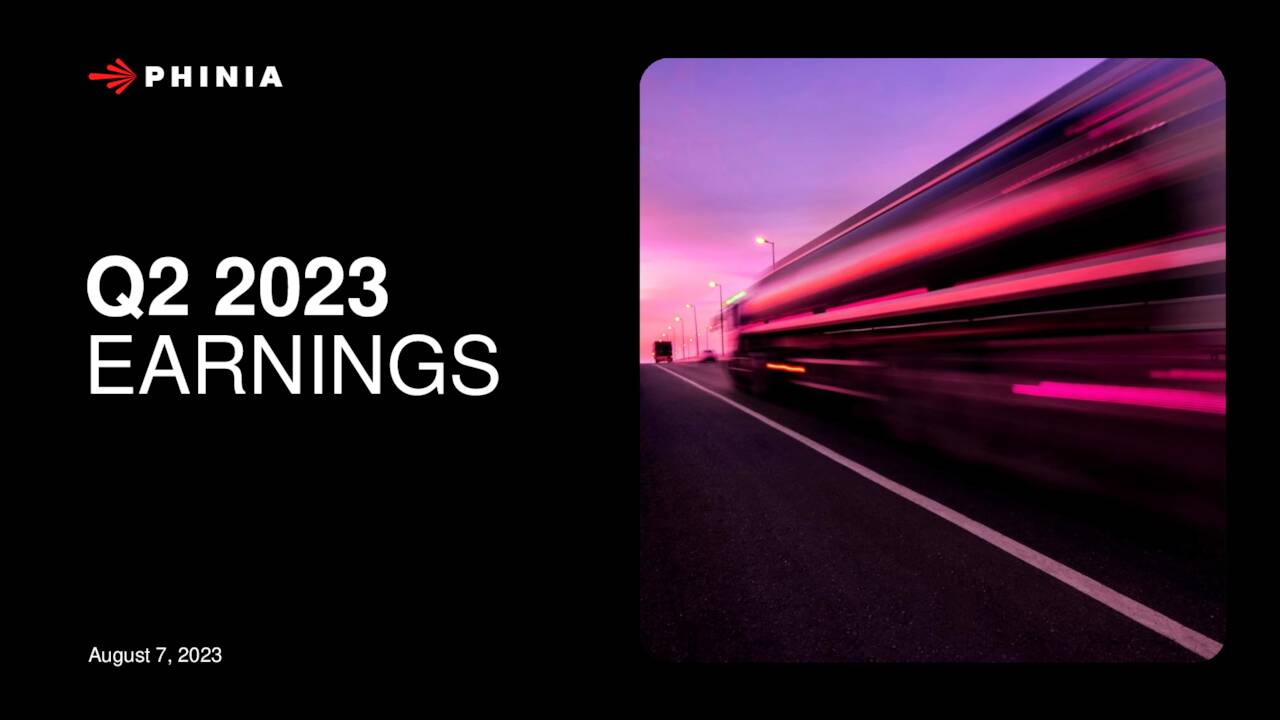 PHINIA Inc. 2023 Q2 - Results - Earnings Call Presentation (NYSE:PHIN) | Seeking Alpha