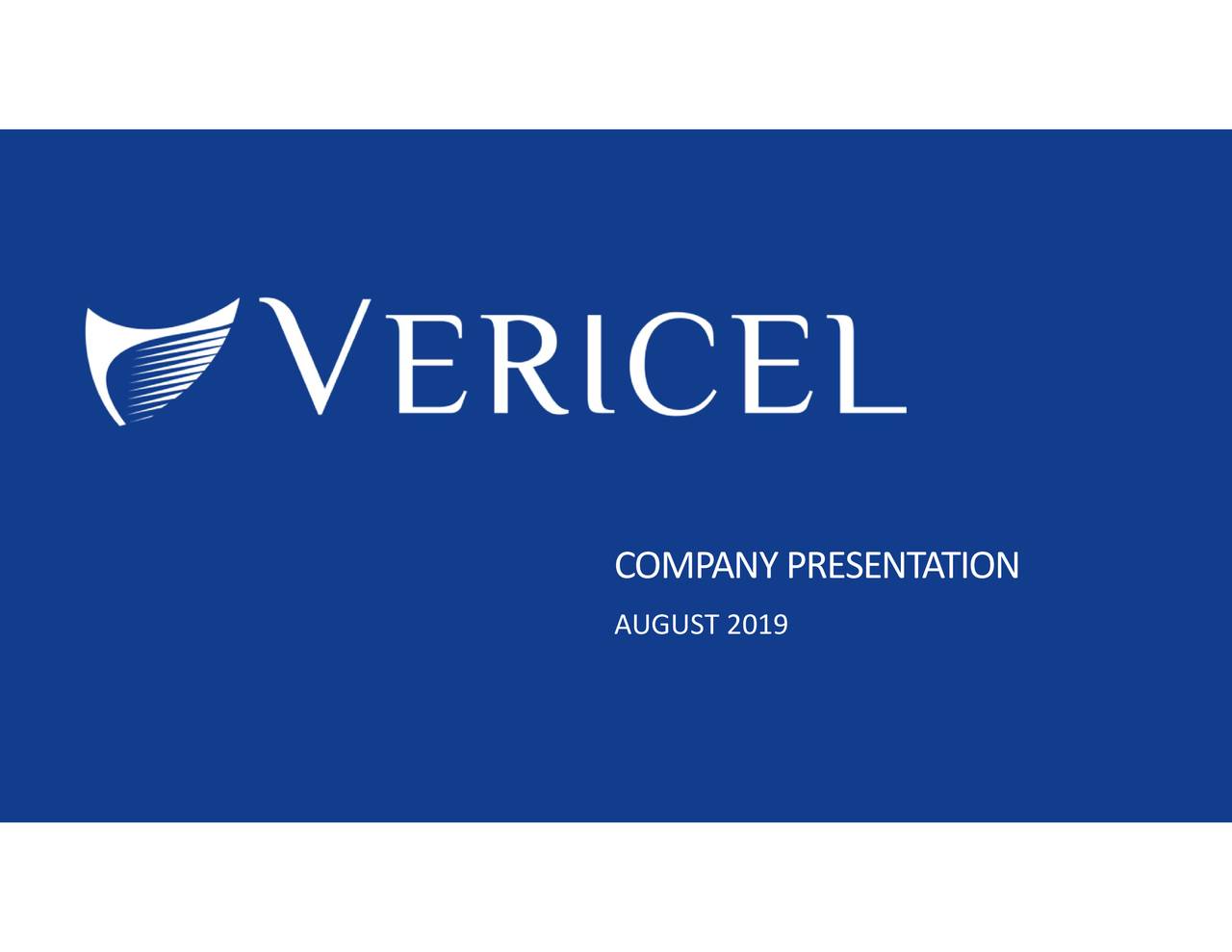 Vericel Corporation (VCEL) Investor Presentation - Slideshow (NASDAQ ...