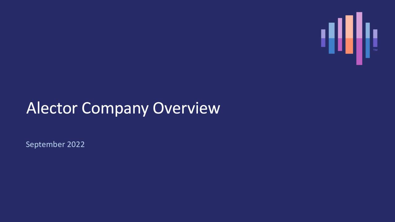 Alector (ALEC) Investor Presentation - Slideshow (NASDAQ:ALEC ...