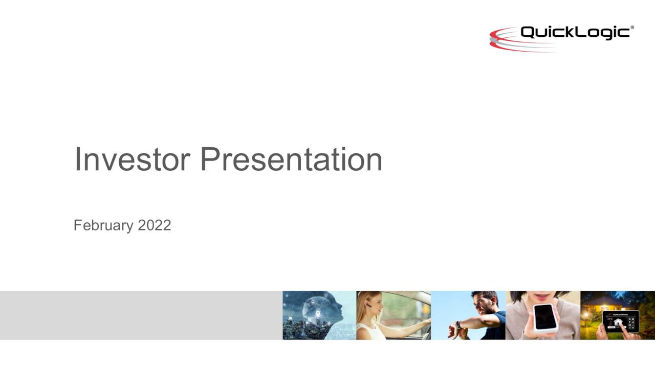 QuickLogic Corporation 2021 Q4 - Results - Earnings Call Presentation ...