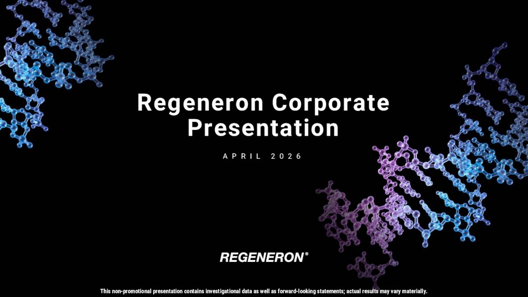 Regeneron Pharmaceuticals, Inc. 2026 Q1 - Results - Earnings Call ...