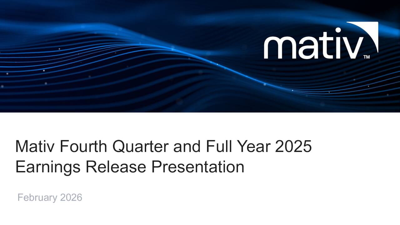 Mativ Holdings, Inc. 2025 Q4 - Results - Earnings Call Presentation ...