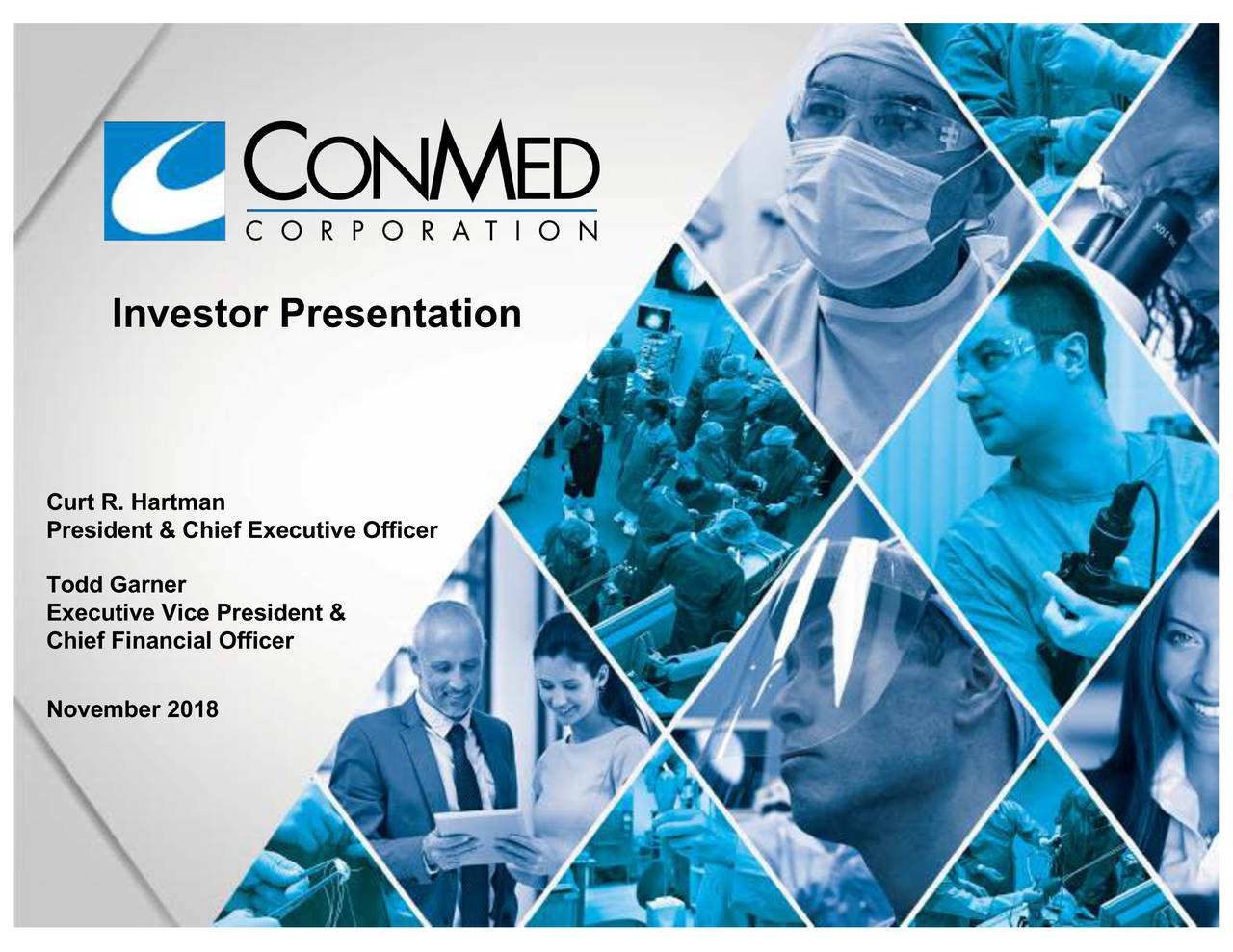 CONMED Corporation 2018 Q3 - Results - Earnings Call Slides (NYSE:CNMD ...