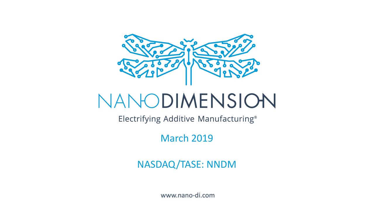 Nano Dimension (NNDM) Investor Presentation - Slideshow (NASDAQ:NNDM ...