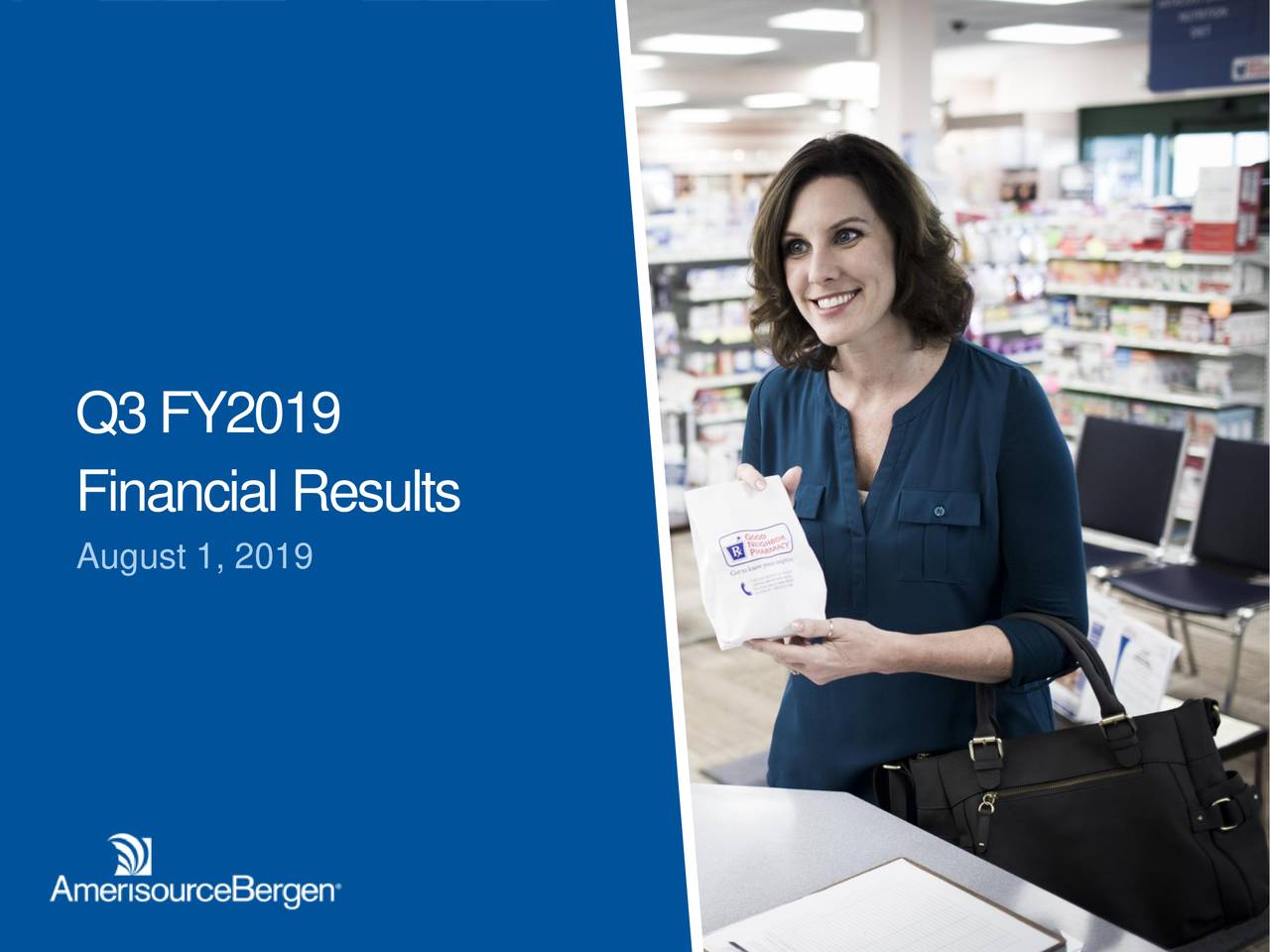 AmerisourceBergen Corporation 2019 Q3 - Results - Earnings Call Slides (NYSE:COR) | Seeking Alpha