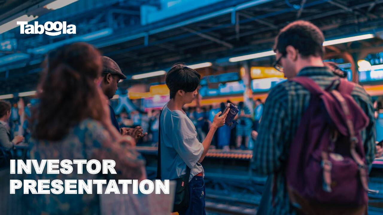 Taboola.com Ltd. 2023 Q2 - Results - Earnings Call Presentation (NASDAQ ...