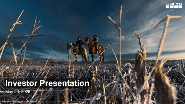 GoPro, Inc. 2026 Q1 - Results - Earnings Call Presentation (NASDAQ:GPRO ...