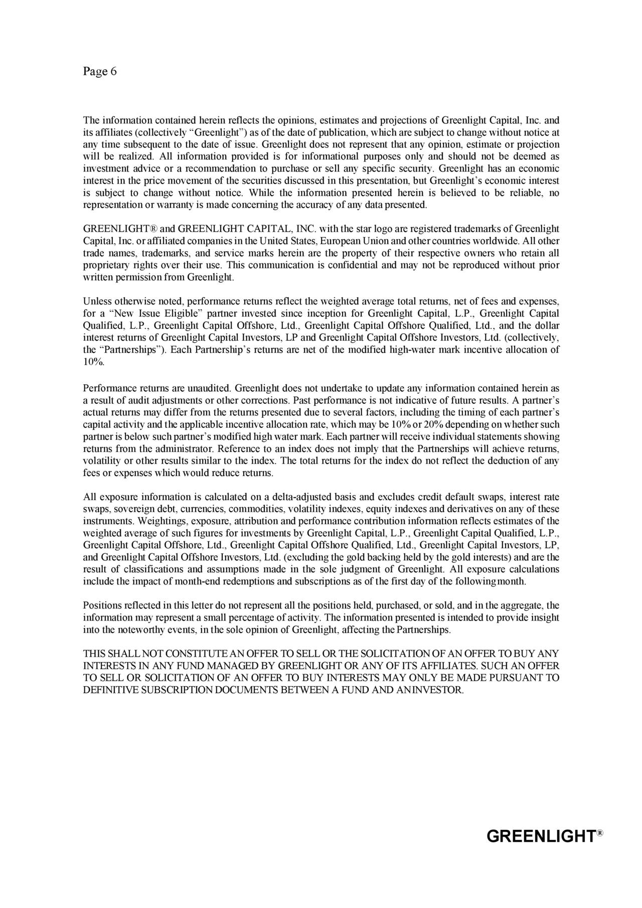 Greenlight Capital's (David Einhorn) Q1 2019 Letter (NASDAQ:GLRE ...