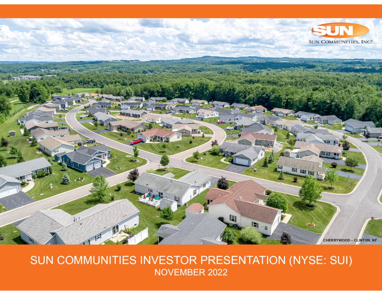 Sun Communities (SUI) Investor Presentation - Slideshow (NYSE:SUI ...