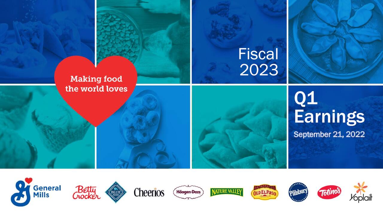 General Mills, Inc. 2023 Q1 - Results - Earnings Call Presentation ...