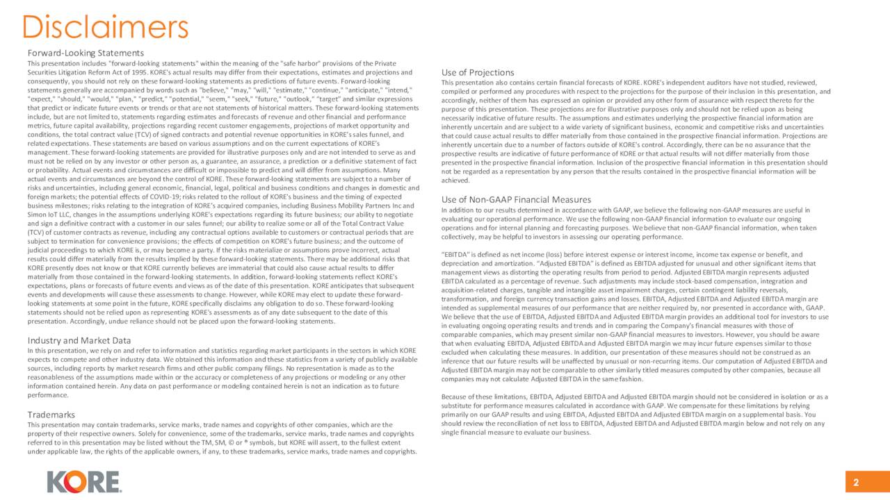 KORE Group (KORE) Investor Presentation - Slideshow (NYSE:KORE ...