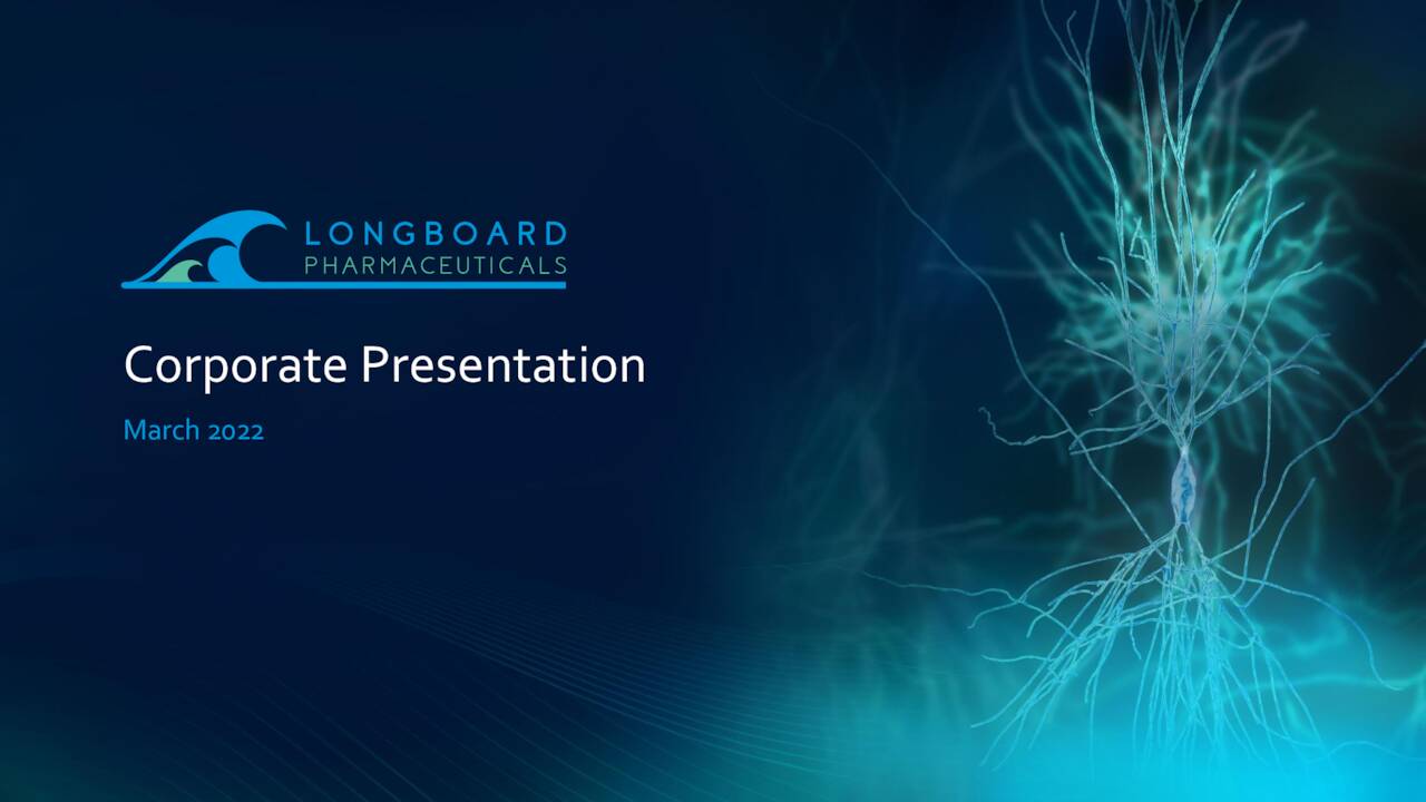 Longboard Pharmaceuticals (LBPH) Investor Presentation - Slideshow ...