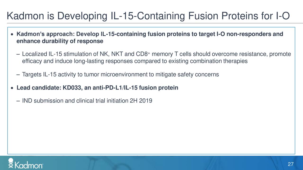 Kadmon Holdings (KDMN) Investor Presentation - Slideshow (NASDAQ:KDMN ...