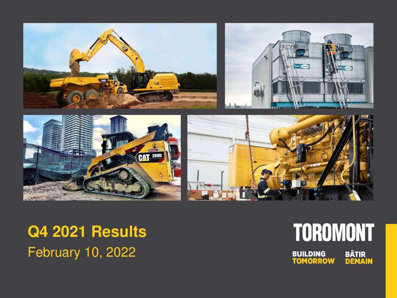 Toromont Industries Ltd. 2021 Q4 - Results - Earnings Call Presentation ...