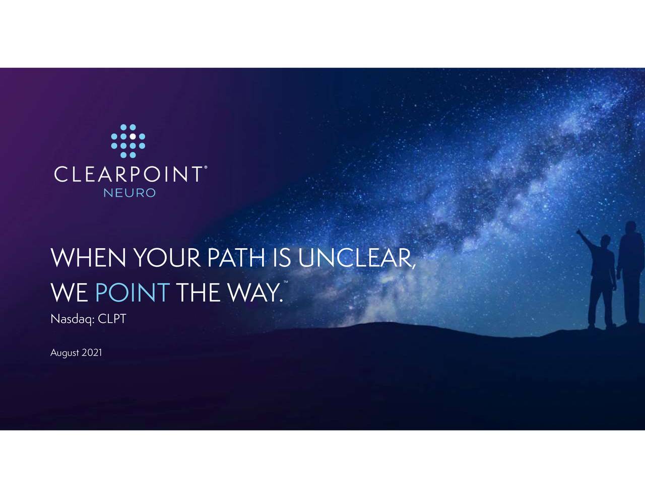 ClearPoint Neuro (CLPT) Investor Presentation (NASDAQ:CLPT) | Seeking Alpha
