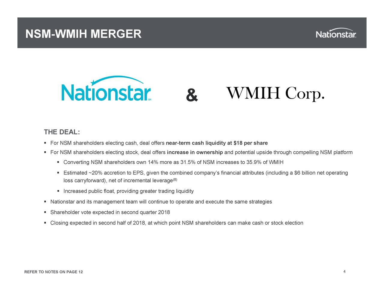 Nationstar Mortgage Holdings 2017 Q4 - Results - Earnings Call Slides ...