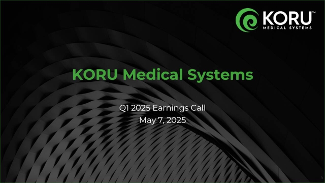 KORU Medical Systems, Inc. 2025 Q1 - Results - Earnings Call ...