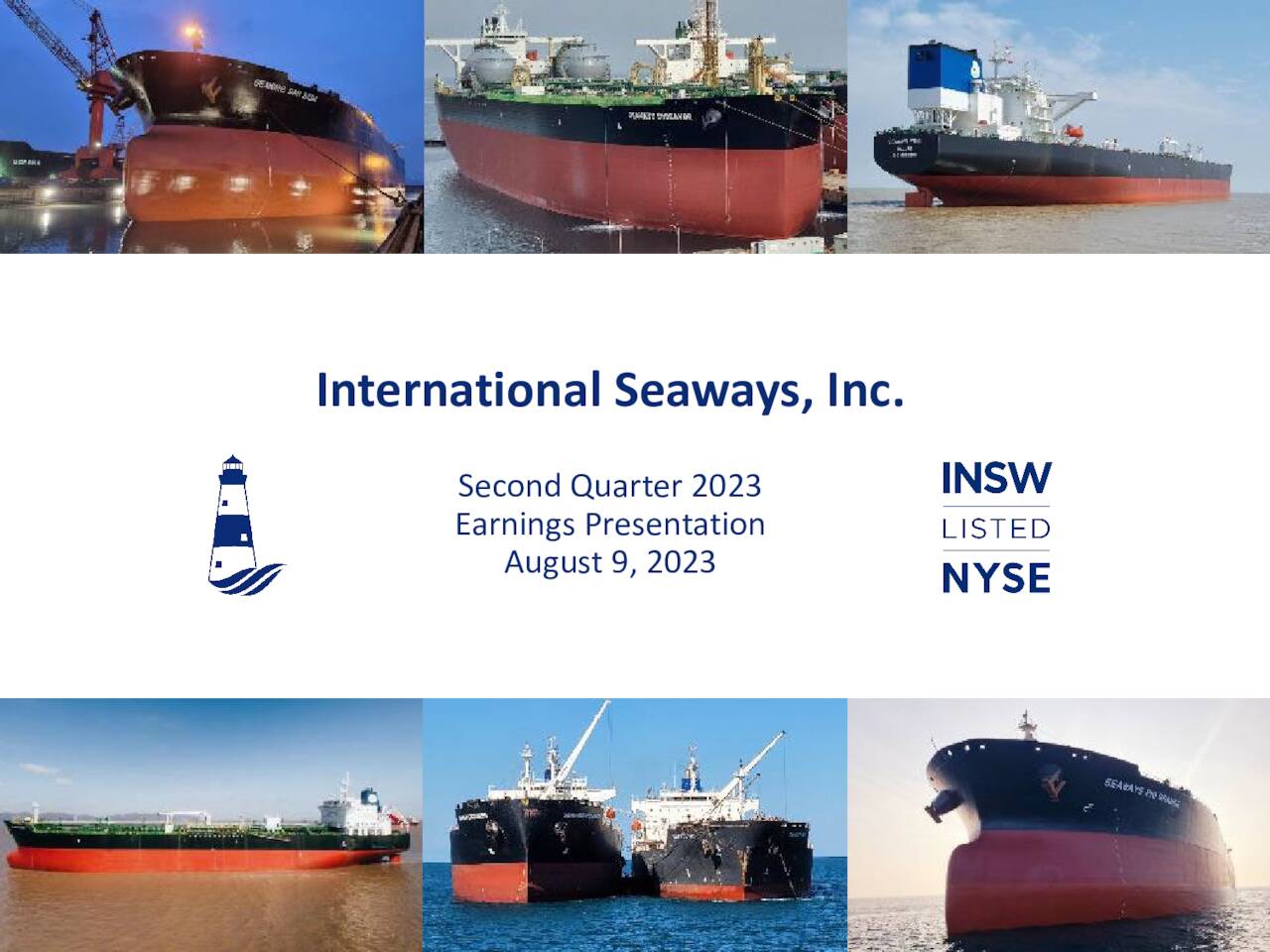 International Seaways, Inc. 2023 Q2 - Results - Earnings Call ...