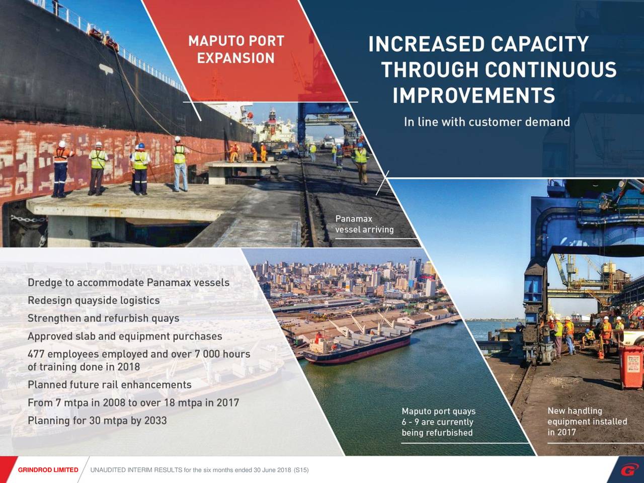 Grindrod Ltd. ADR 2018 Q2 - Results - Earnings Call Slides (OTCMKTS ...