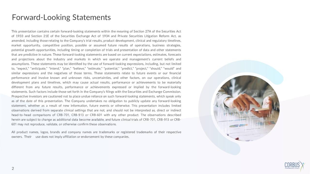 Corbus Pharmaceuticals Holdings, Inc. (CRBP) Discusses Phase 1a Single ...