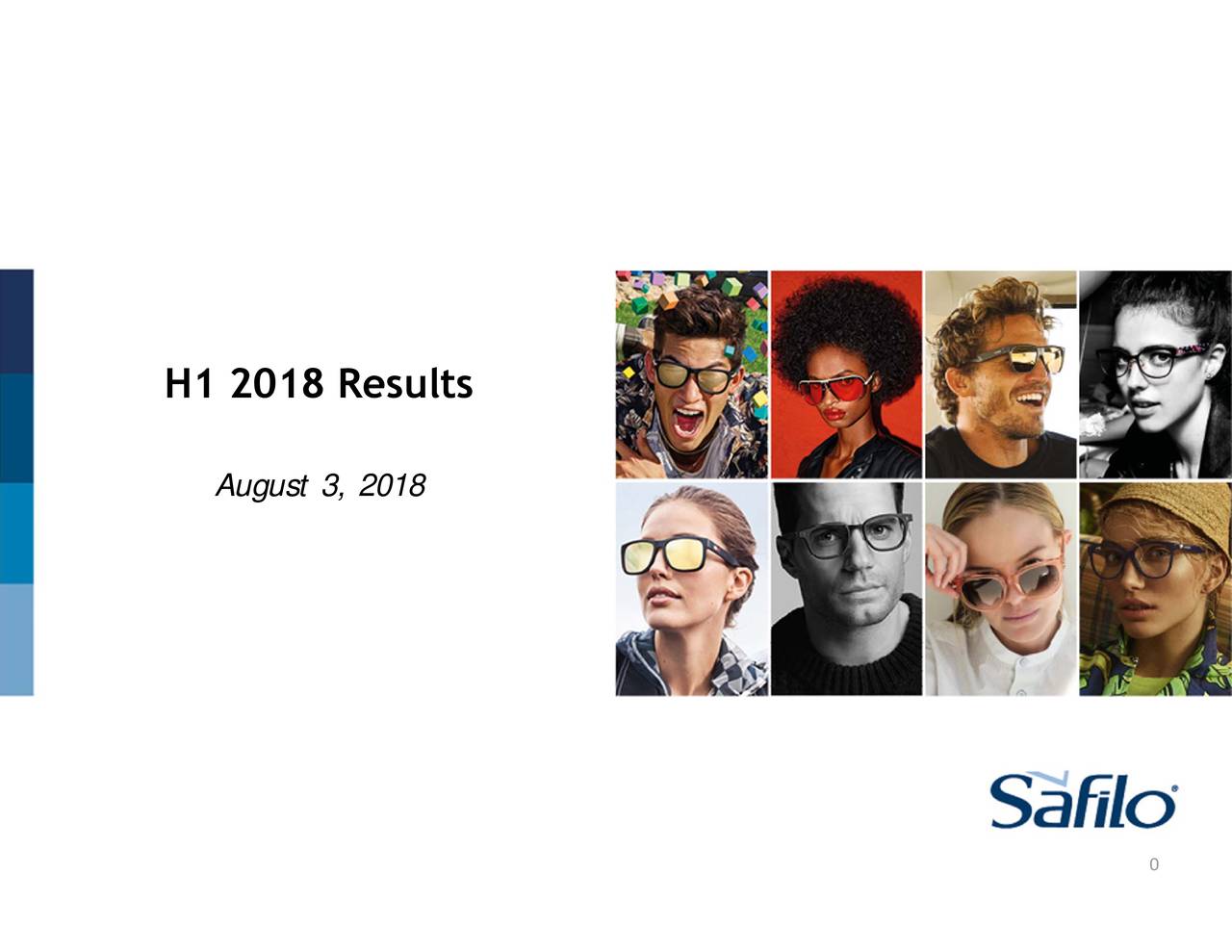 Safilo Group Spa ADR 2018 Q2 - Results - Earnings Call Slides (OTCMKTS ...