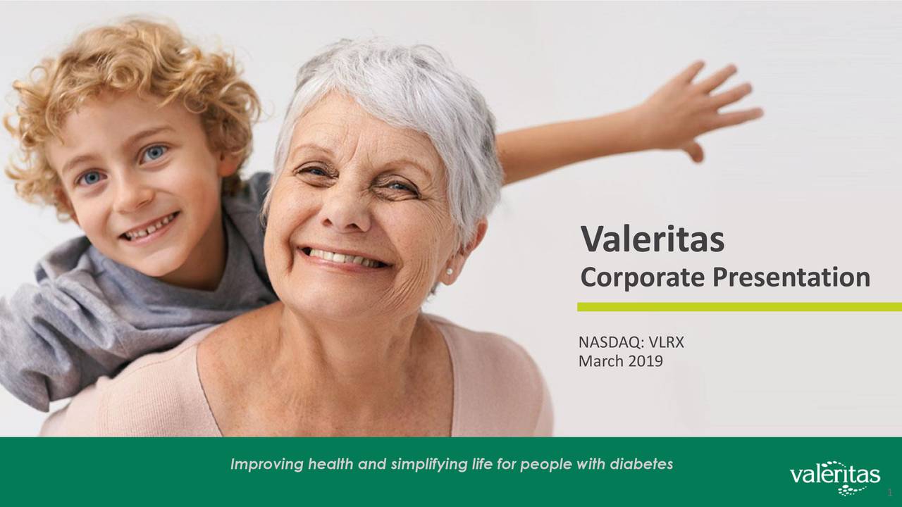 Valeritas Holdings, Inc. 2018 Q4 - Results - Earnings Call Slides ...