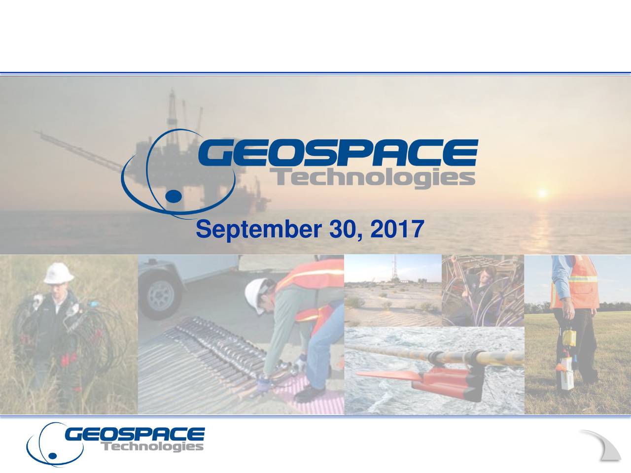 Geospace Technologies Corporation 2017 Q4 - Results - Earnings Call ...