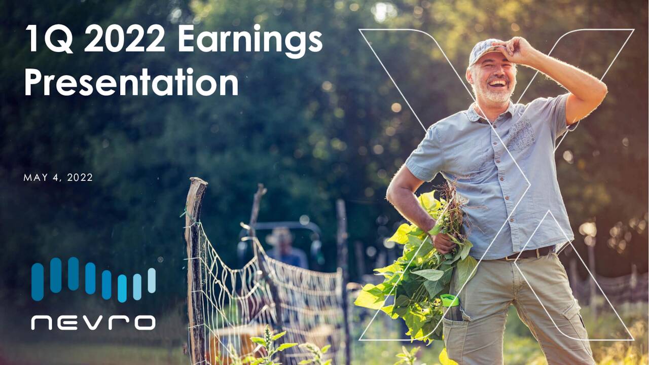Nevro Corp. 2022 Q1 - Results - Earnings Call Presentation (NYSE:NVRO ...