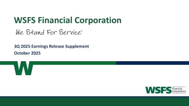 WSFS Financial Corporation 2025 Q3 - Results - Earnings Call ...