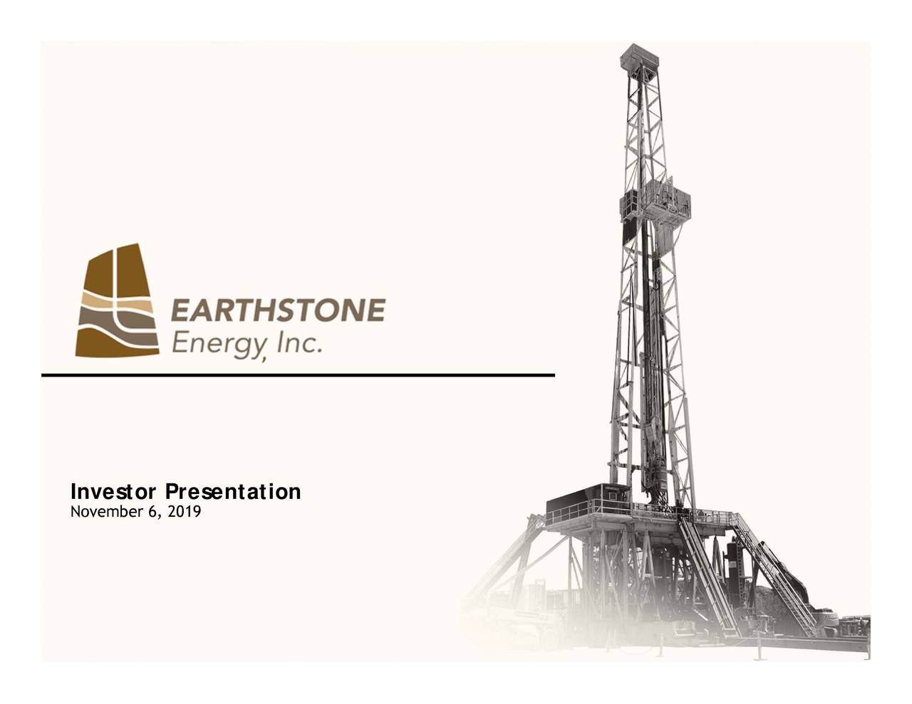 Earthstone Energy (ESTE) Investor Presentation - Slideshow (NYSE:ESTE ...
