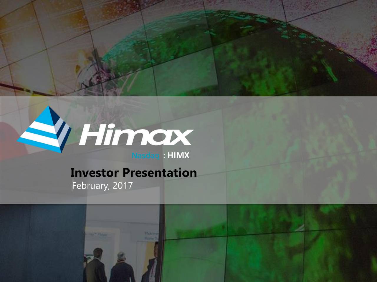 Himax Technologies, Inc. 2017 Q4 - Results - Earnings Call Slides ...