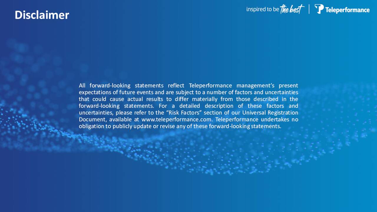 Teleperformance SE 2023 Q2 - Results - Earnings Call Presentation ...