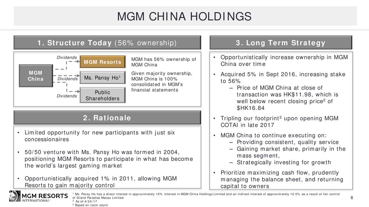 MGM Resorts International 2017 Q1 - Results - Earnings Call Slides ...
