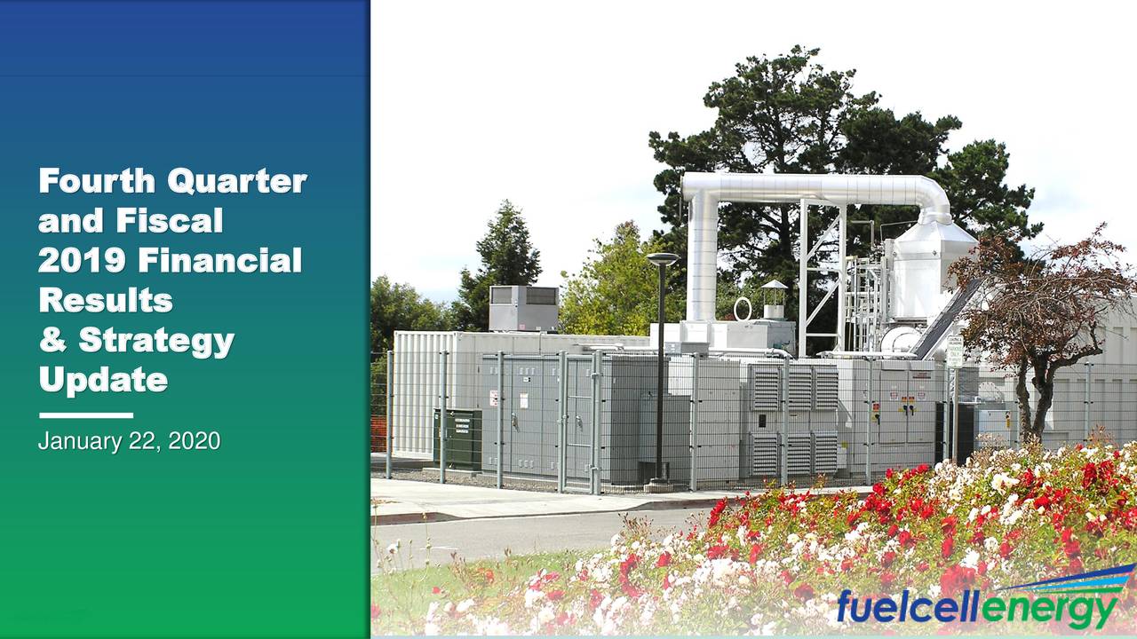 FuelCell Energy, Inc. 2020 Q4 - Results - Earnings Call Presentation ...